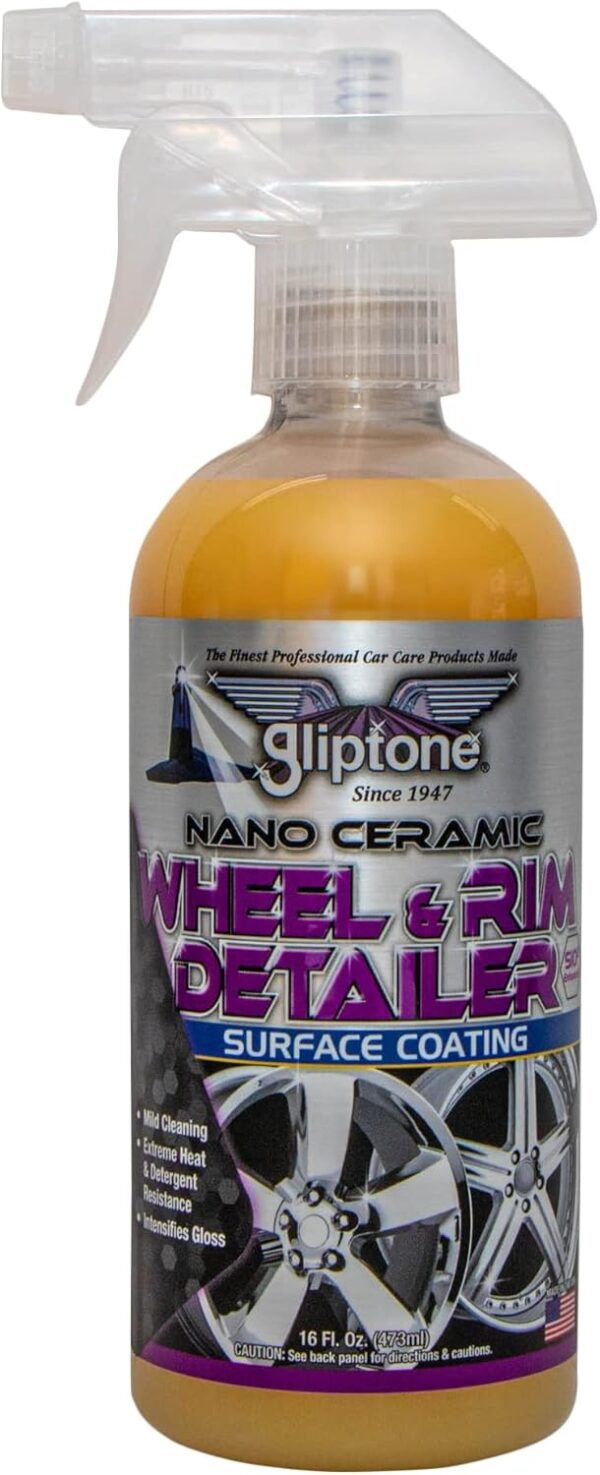 Gliptone Wheel & Rim Detailer, Nano Ceramic Surface Coating. Works on ...